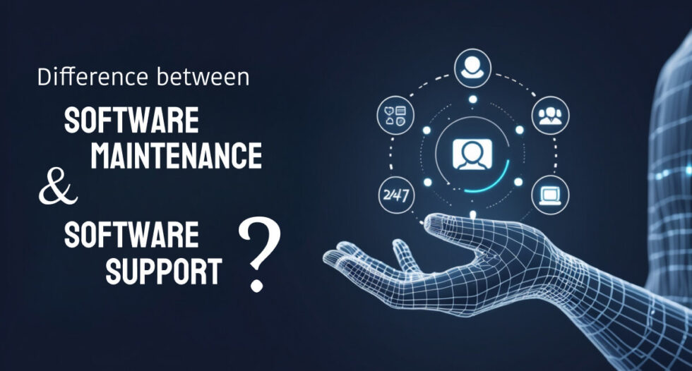 Difference Between Software Maintenance And Software Support?